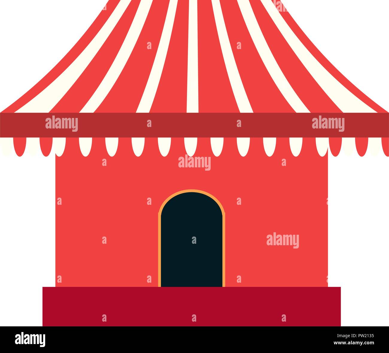 Theme Park Ticket Booth Stock Vector Images - Alamy