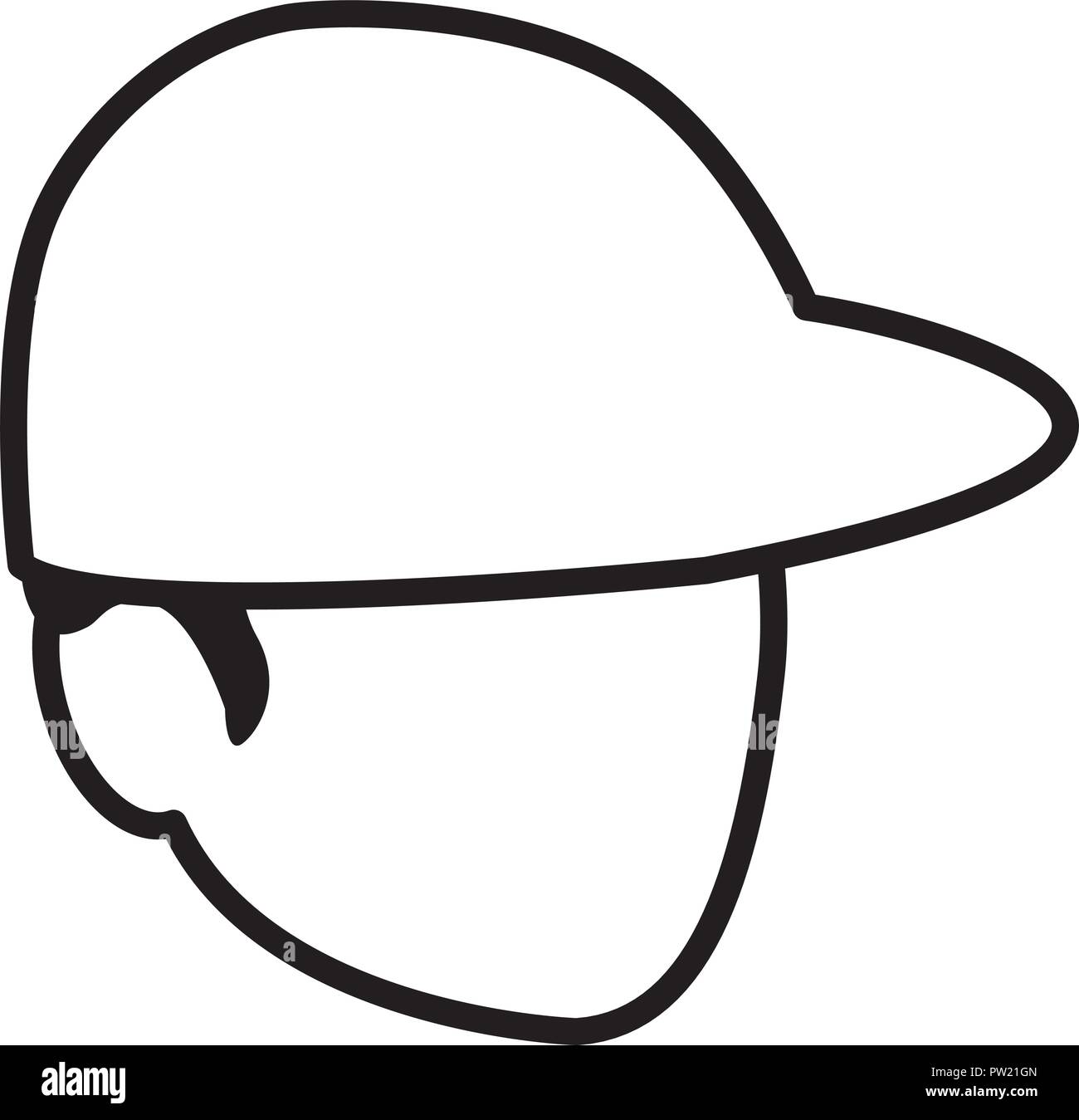 avatar man wearing a cap over white background, vector illustration ...