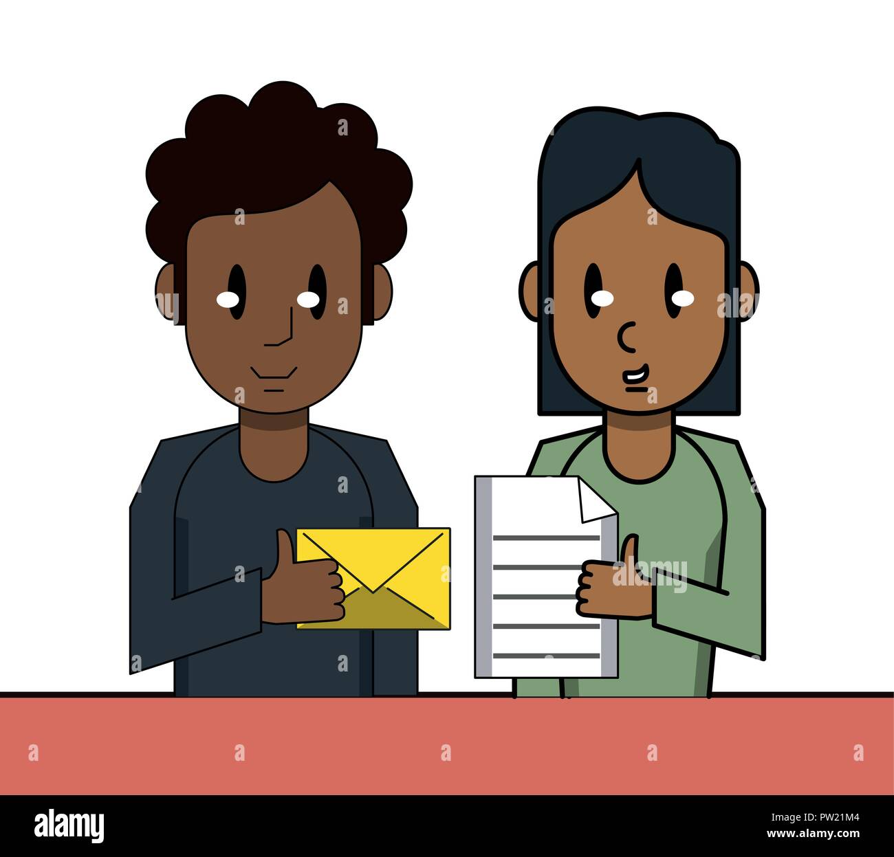 Business coworkers and teamwork cartoons vector illustration graphic ...