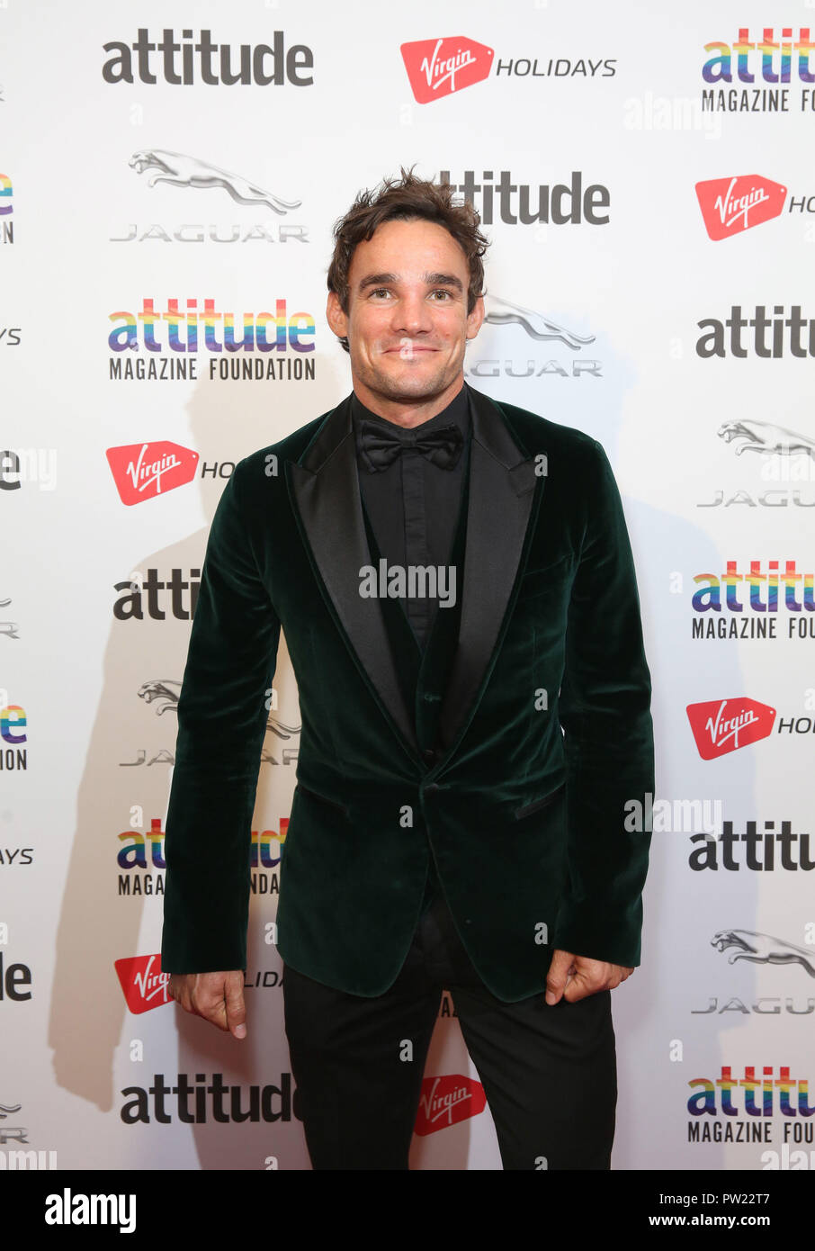 EDITORIAL USE ONLY Max Evans attends the Virgin Holidays Attitude ...