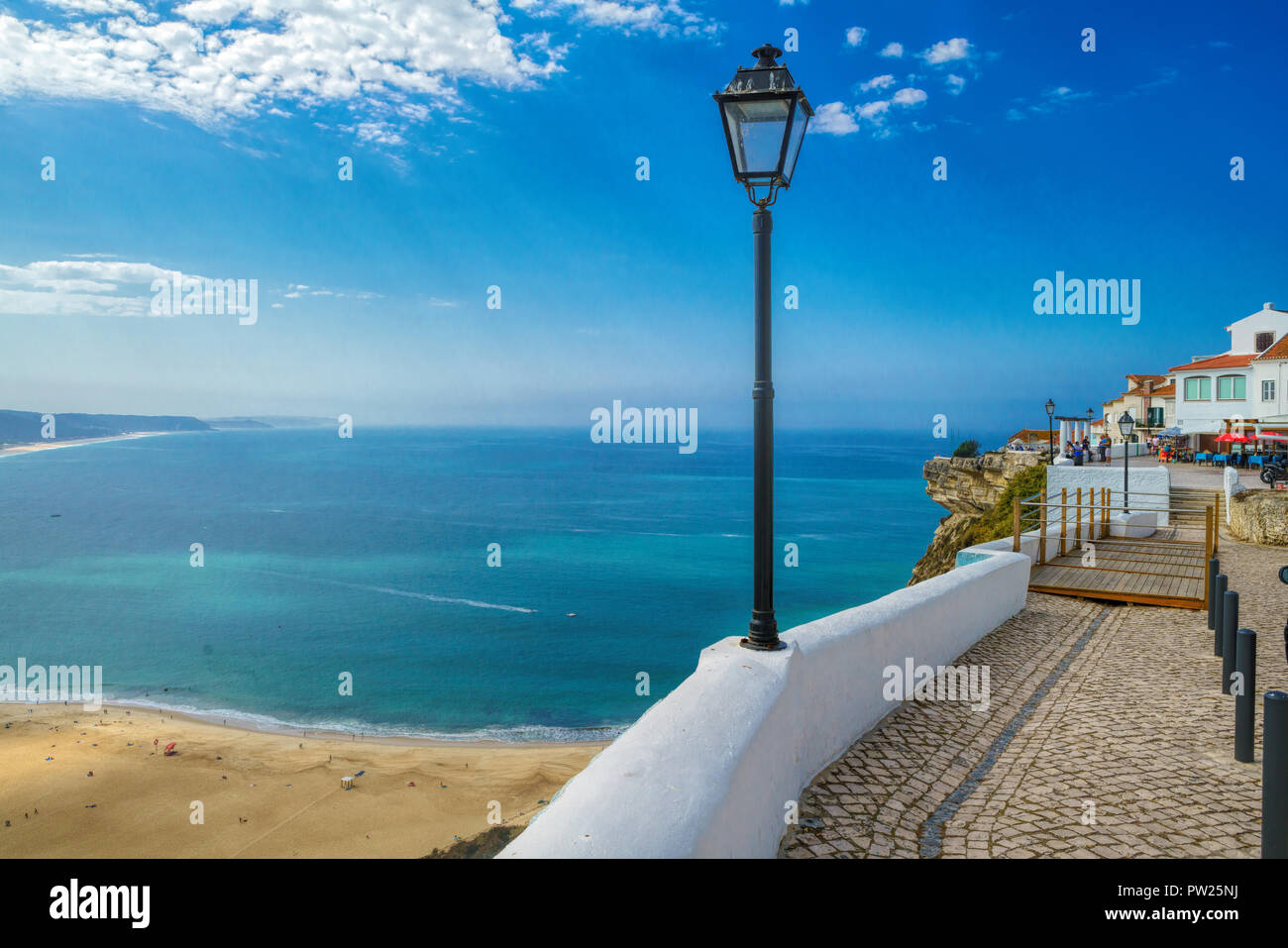 Nazare coastline hi-res stock photography and images - Alamy
