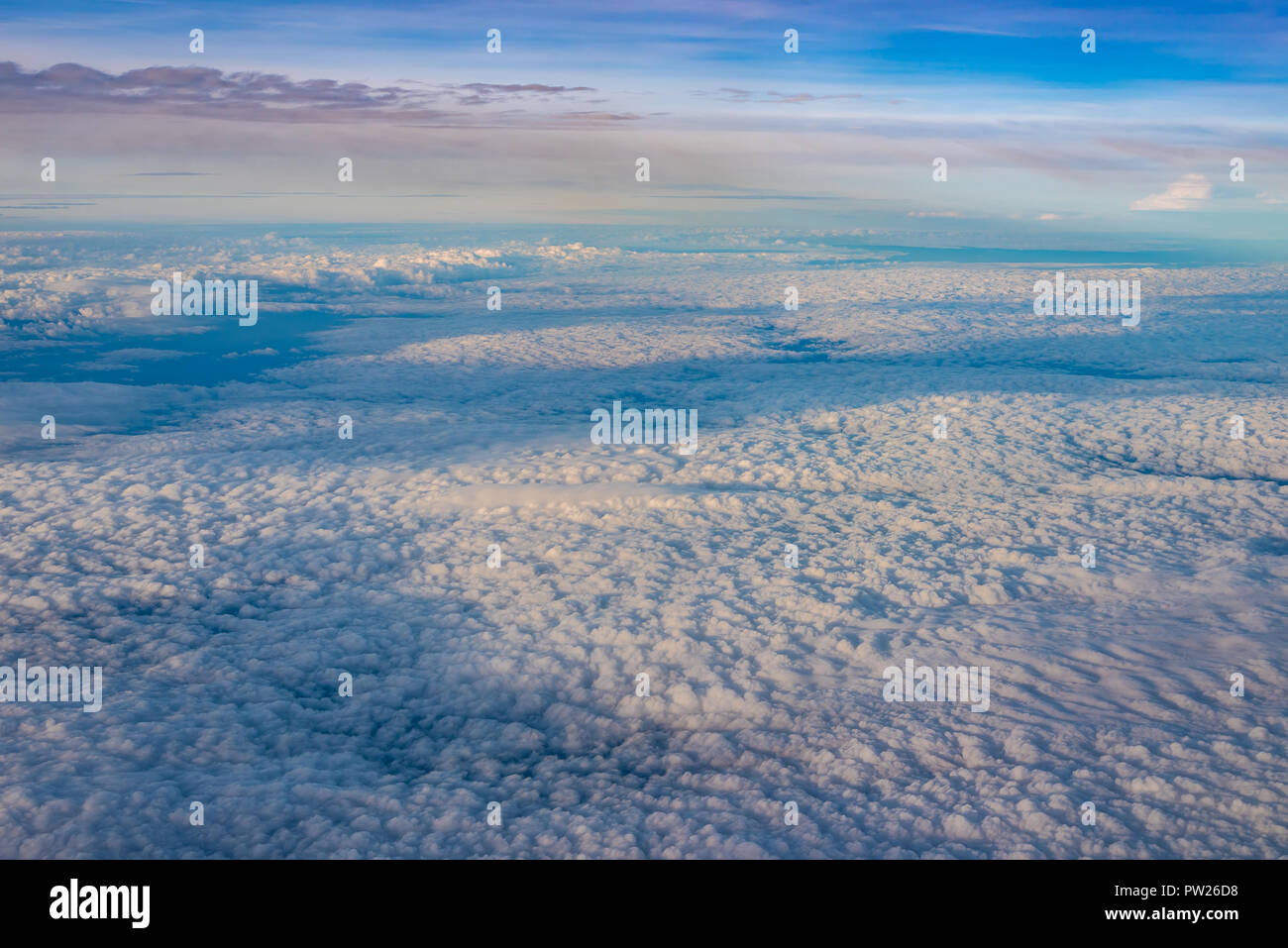 Aerial view morning cloud formation hi-res stock photography and images ...