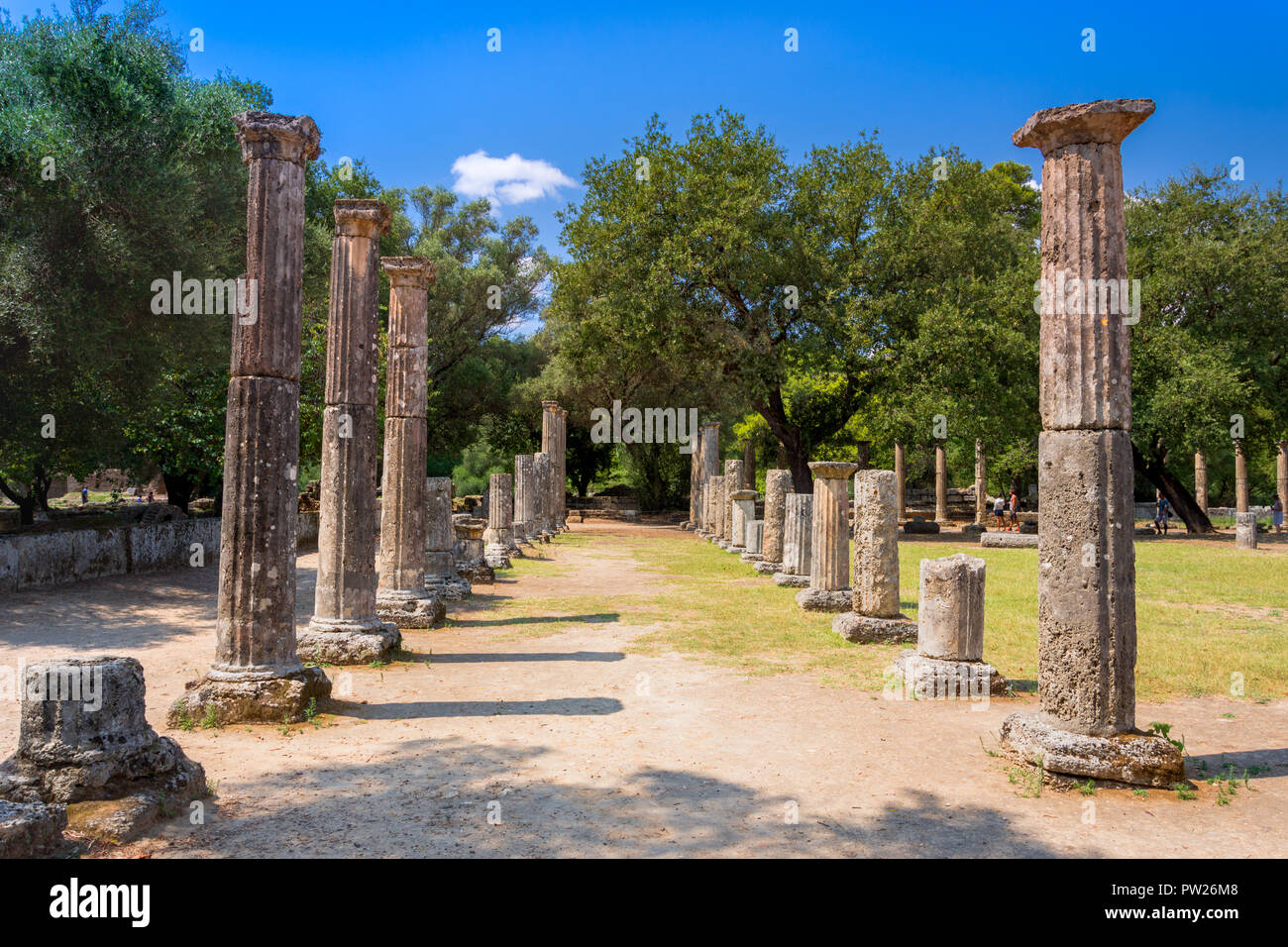 Ancient greek gymnastics hi-res stock photography and images - Alamy
