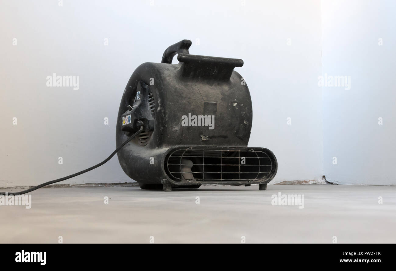 Large blower for drying a floor, indoor Stock Photo - Alamy