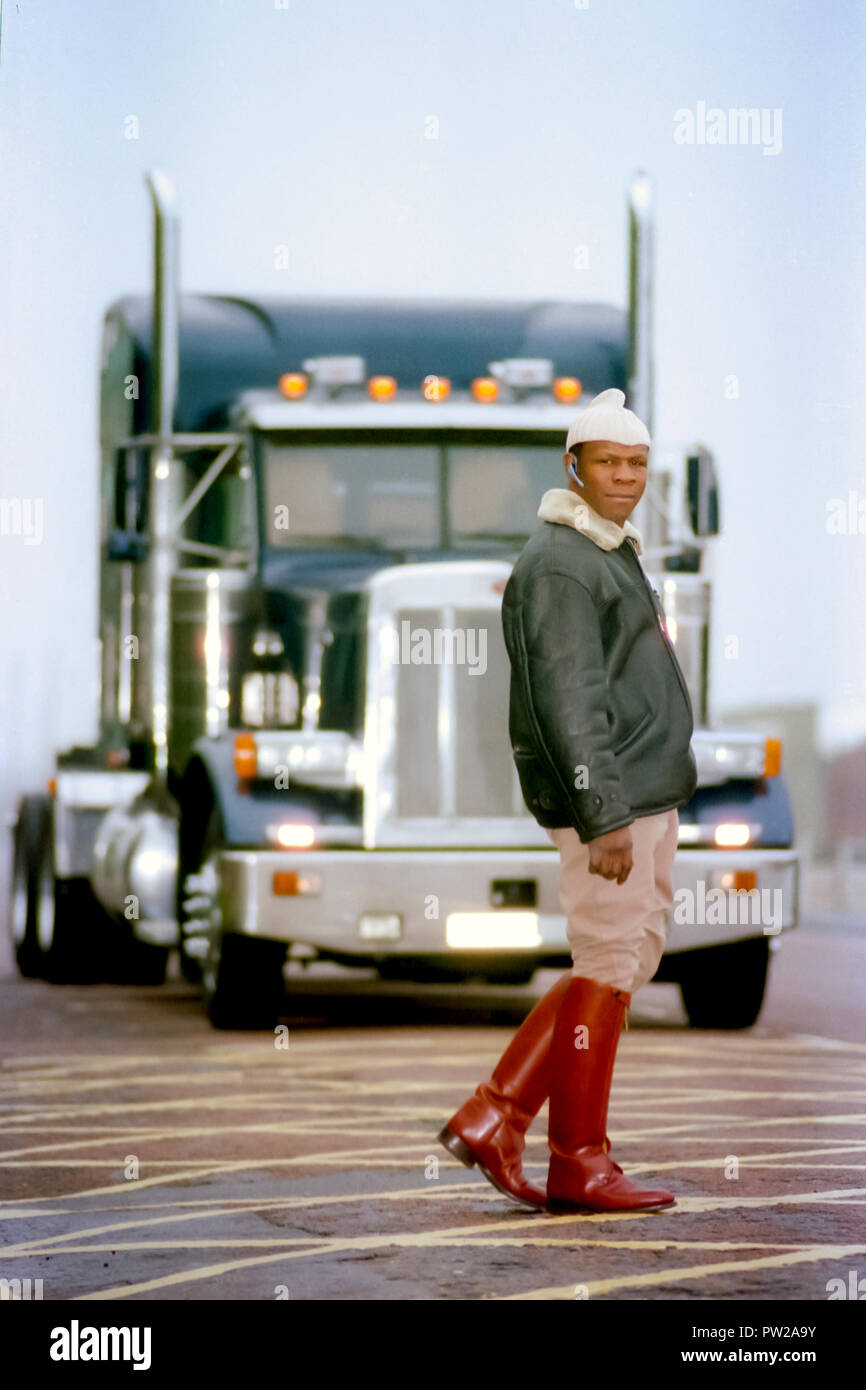 Chris Eubank and his truck in Brighton Stock Photo - Alamy