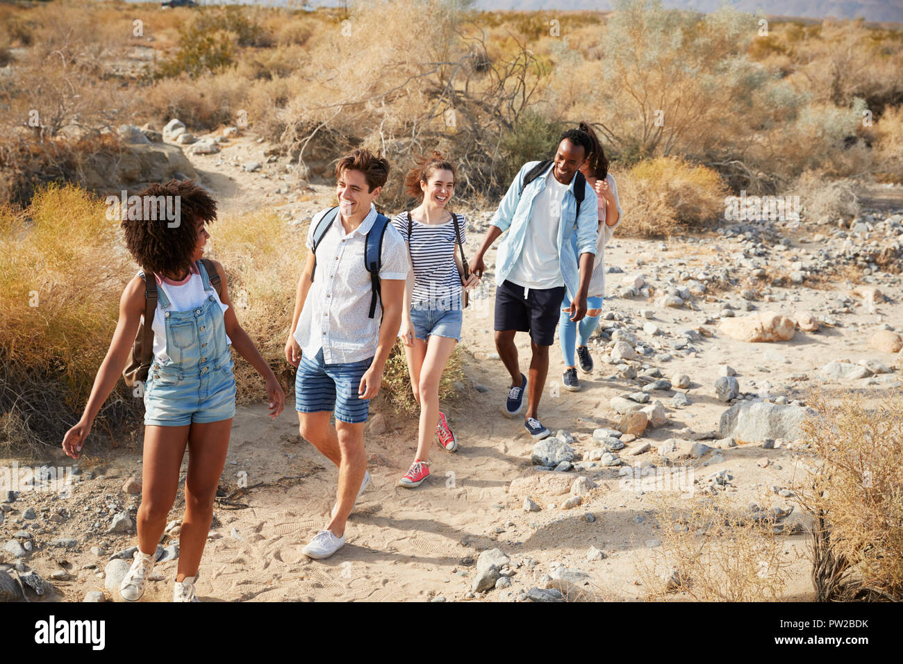 African hiking california hi-res stock photography and images - Alamy