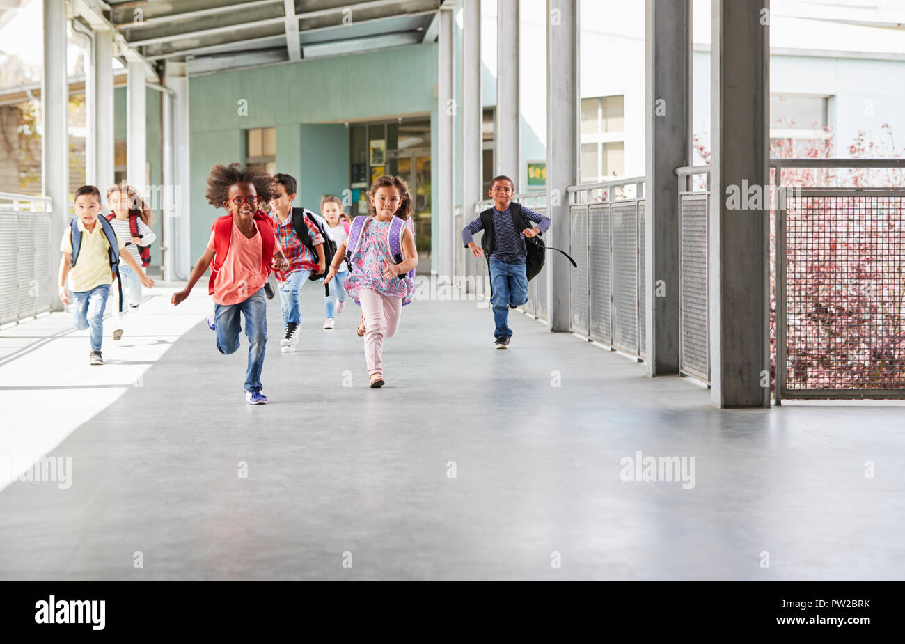Students Running Out School High Resolution Stock Photography and Images - Alamy