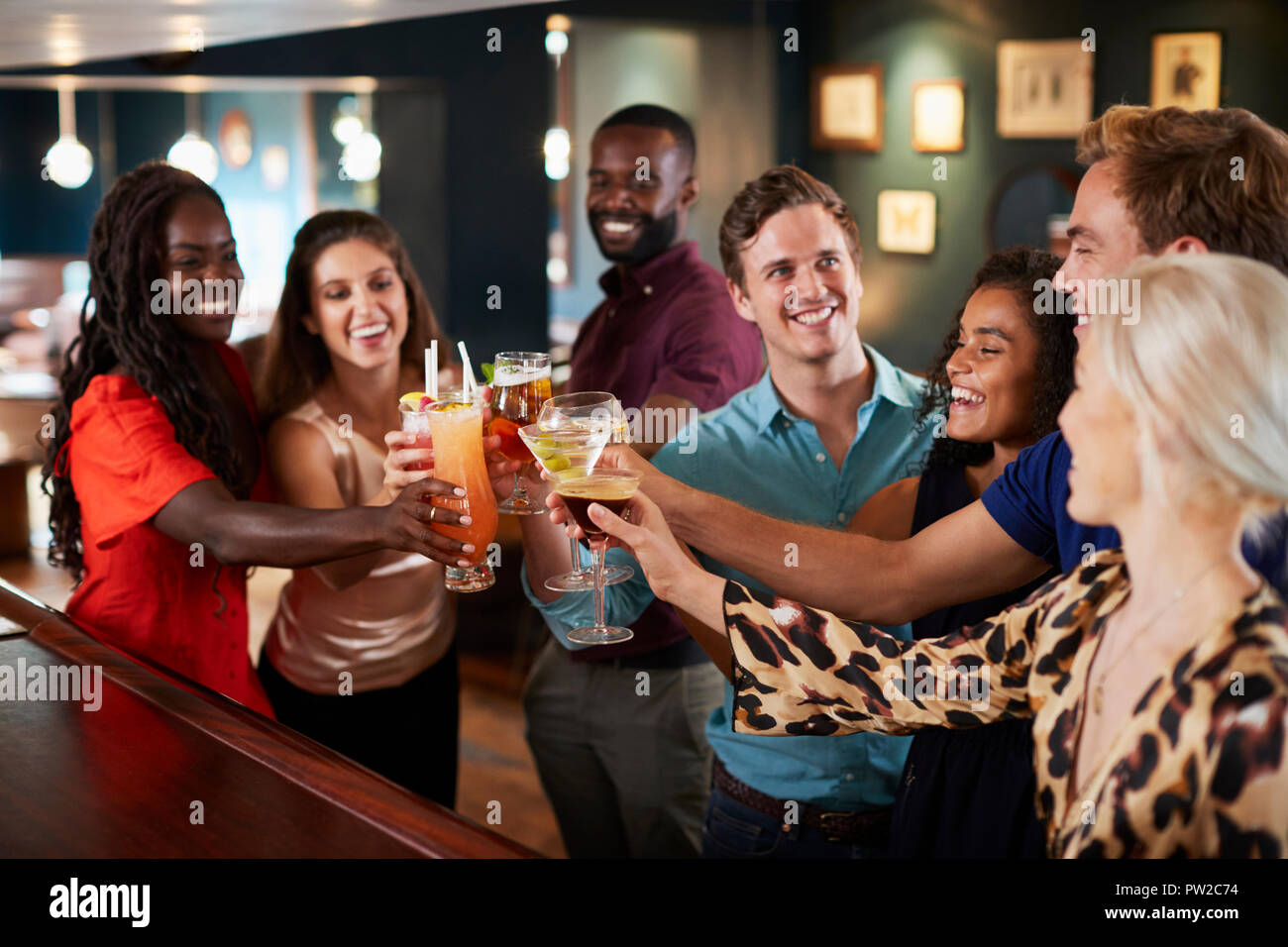 African female a toast standing hi-res stock photography and images - Alamy