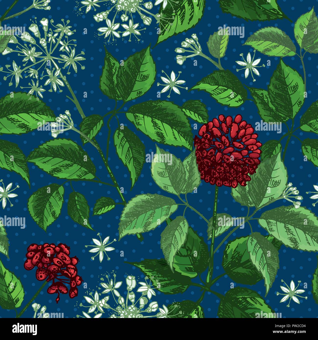 Seamless chinese pattern red Stock Vector Images - Alamy