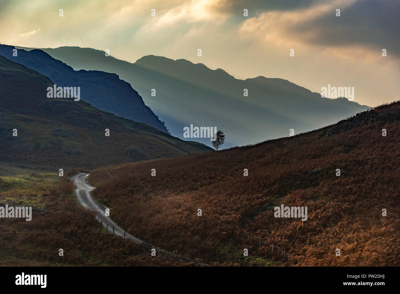 Bowfell great slab hi-res stock photography and images - Alamy