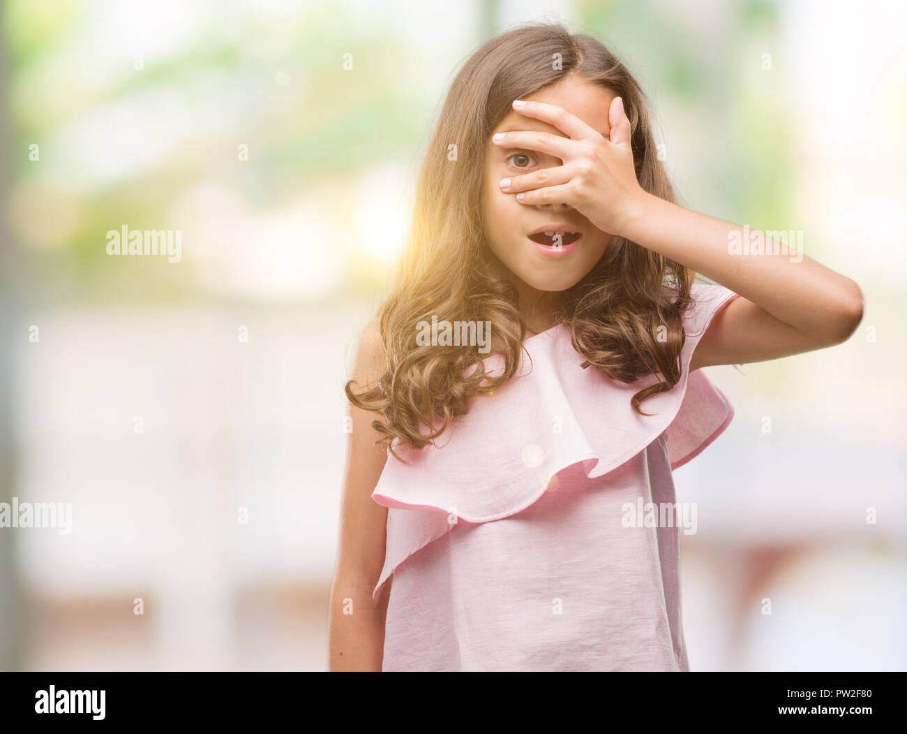 Embarrassed girl dress hi-res stock photography and images - Alamy