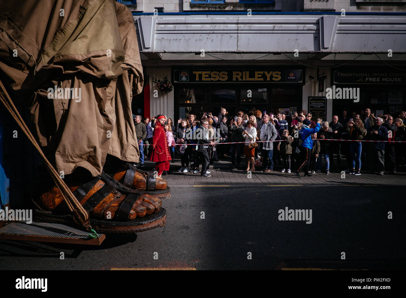 October, 2018. Liverpool, UK. For the last time anywhere in the world ...