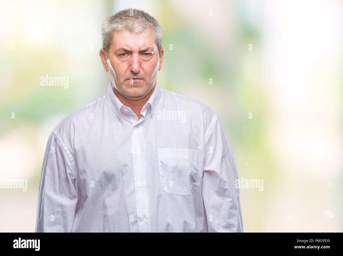 Frowning man hi-res stock photography and images - Alamy