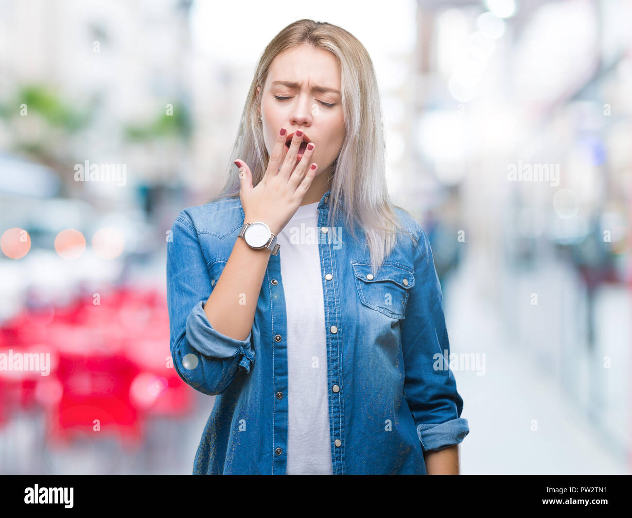 Perfect yawn hi-res stock photography and images - Alamy
