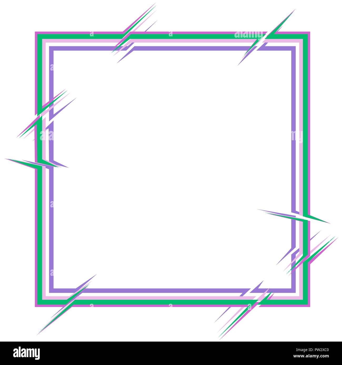 Glitch effect poster Cut Out Stock Images & Pictures - Alamy