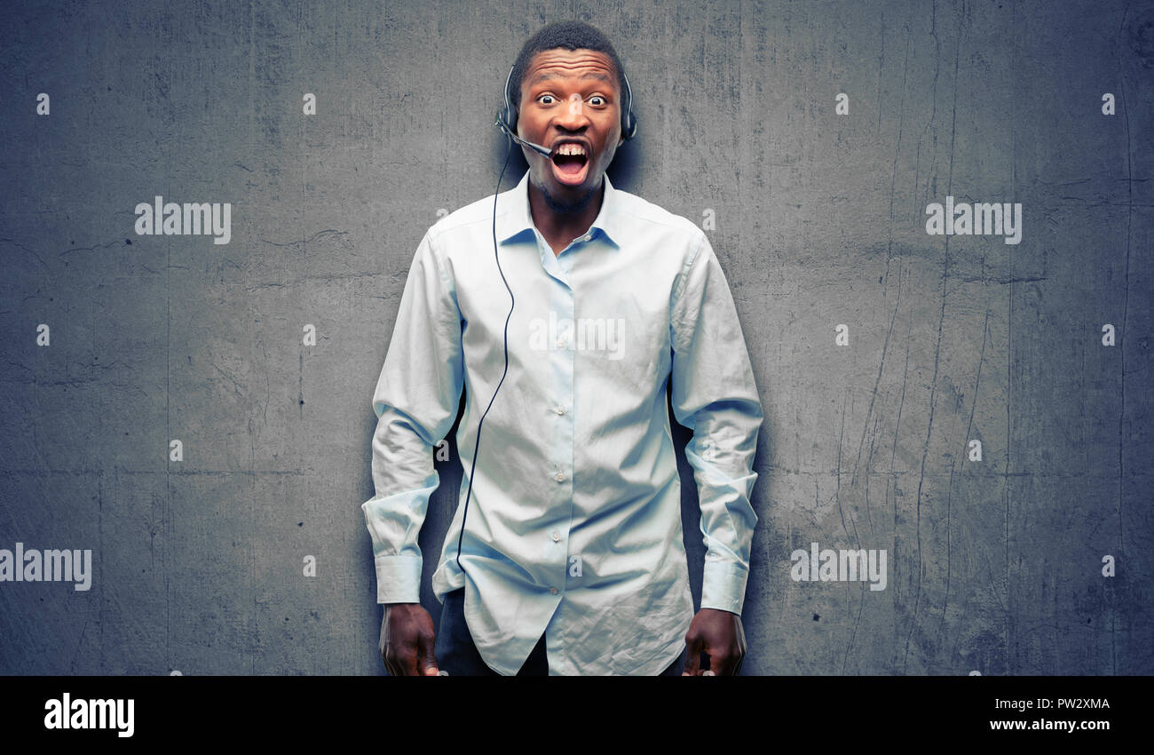 Bored call center operator hi-res stock photography and images - Alamy