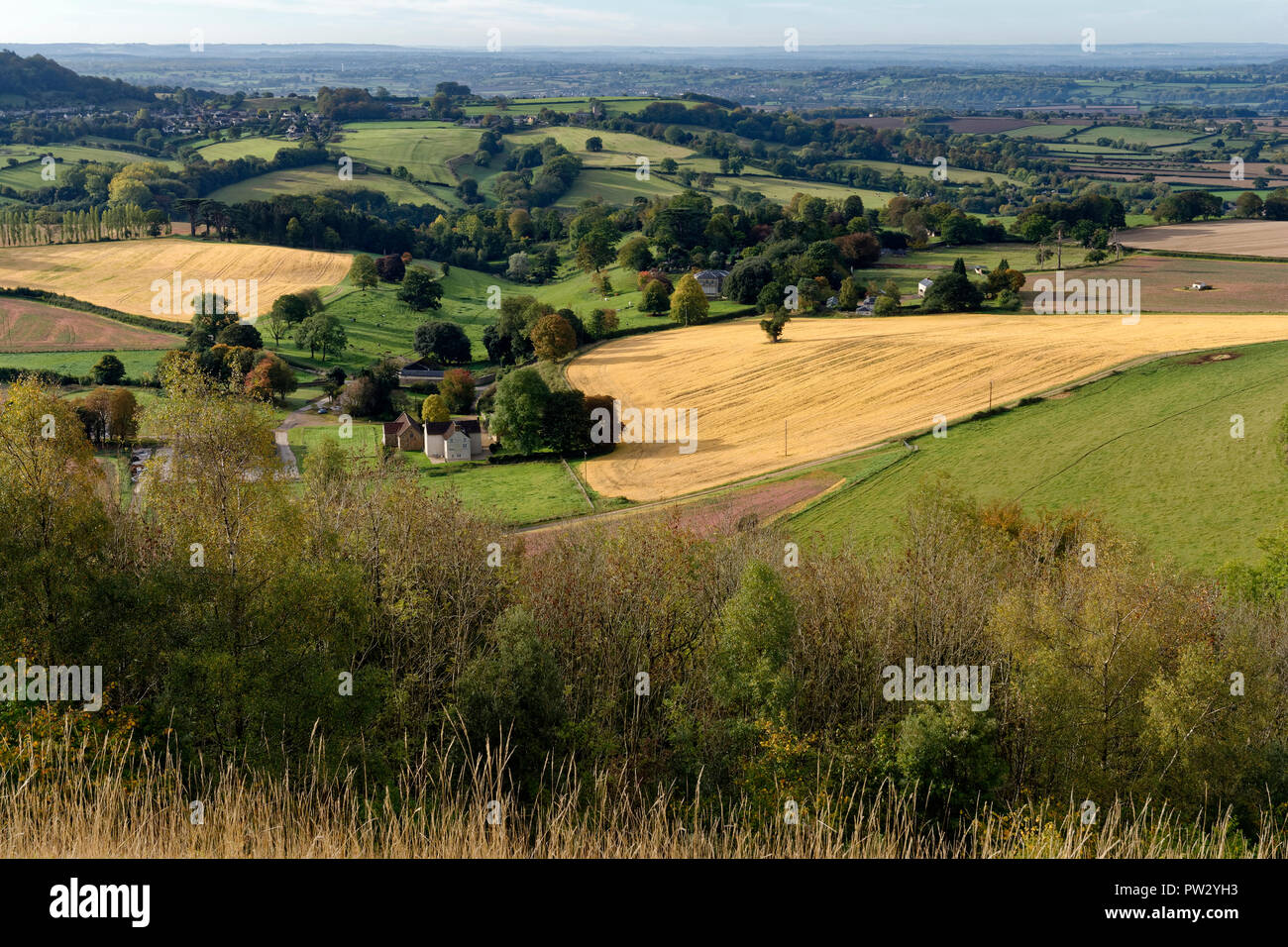 Stancombe Park, viewed from Stinchcombe Hill, Dursley, Gloucestershire ...