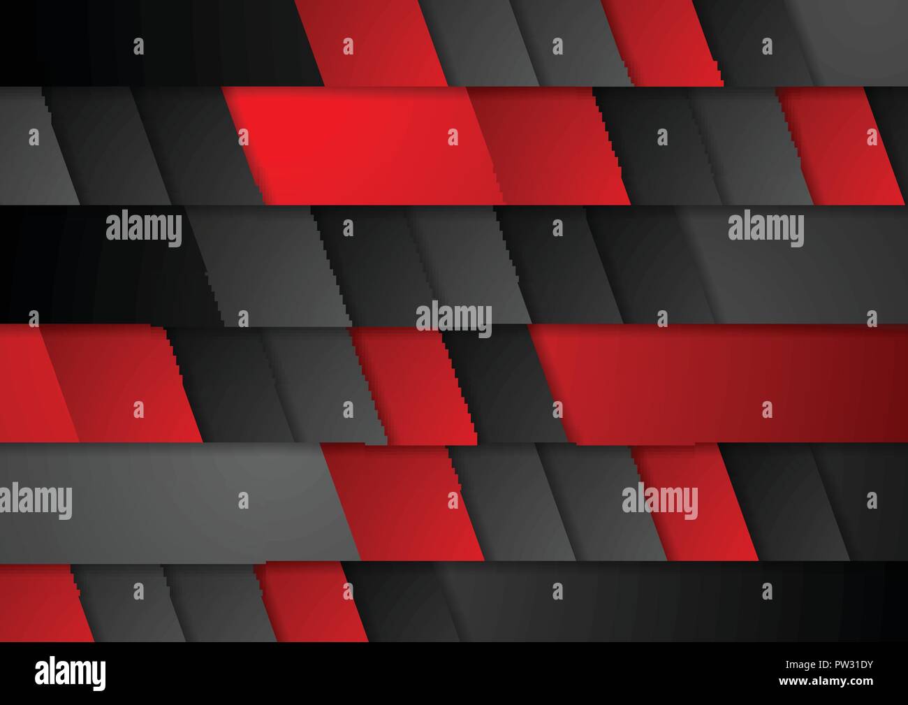 Red and black modern tech background. Vector corporate design Stock ...