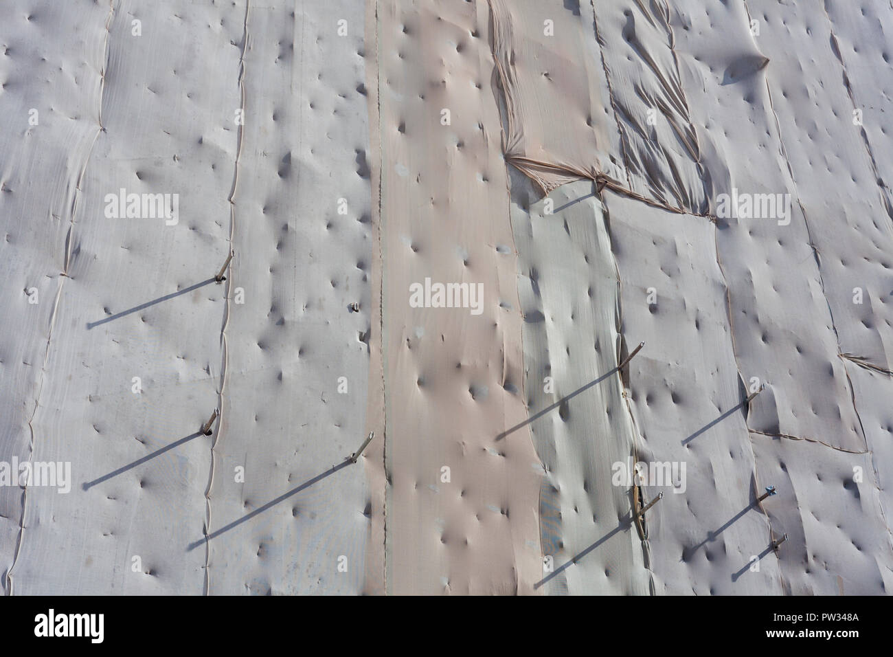 mesh for protection in construction industry. applied on building Stock ...