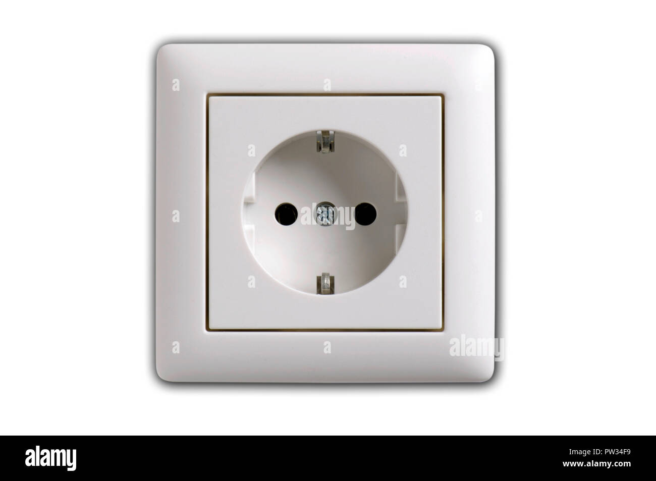 white wall socket Stock Photo - Alamy