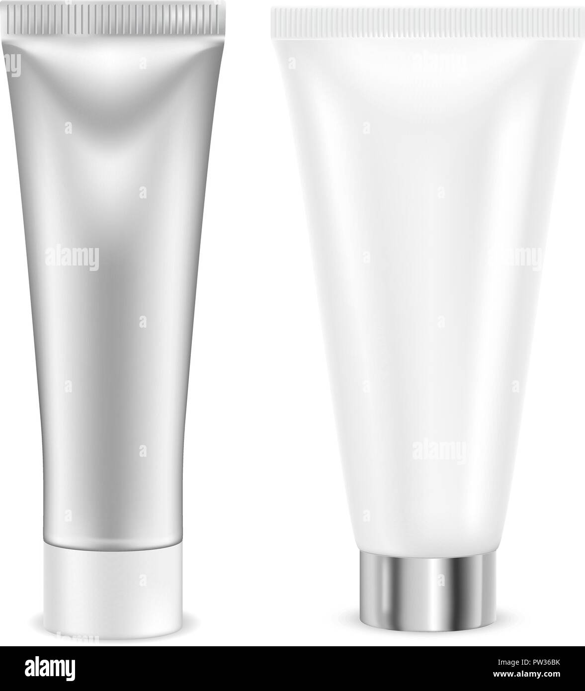 White cosmetic beauty cream Stock Vector Images - Alamy