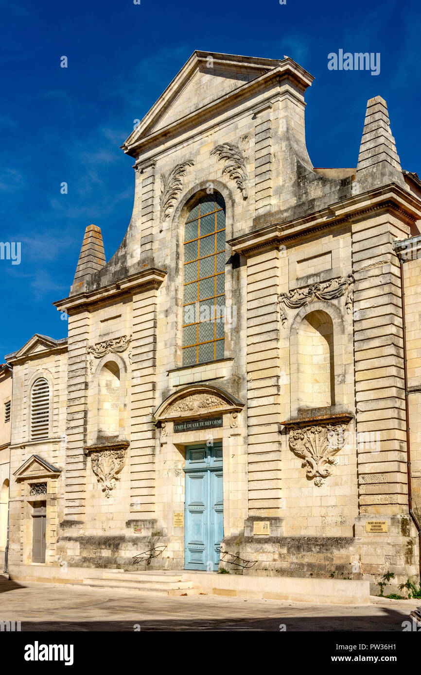 Protestant church, La Rochelle, Charente Maritime, Nouvelle-Aquitaine ...