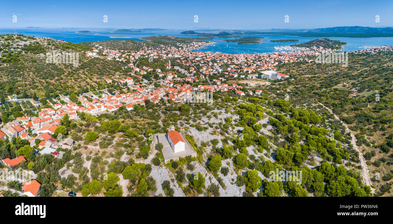 Town of Murter, island Murter, Croatia Stock Photo - Alamy