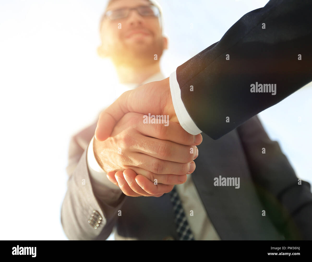 Effective negotiation with client. Business concept photo Stock Photo ...