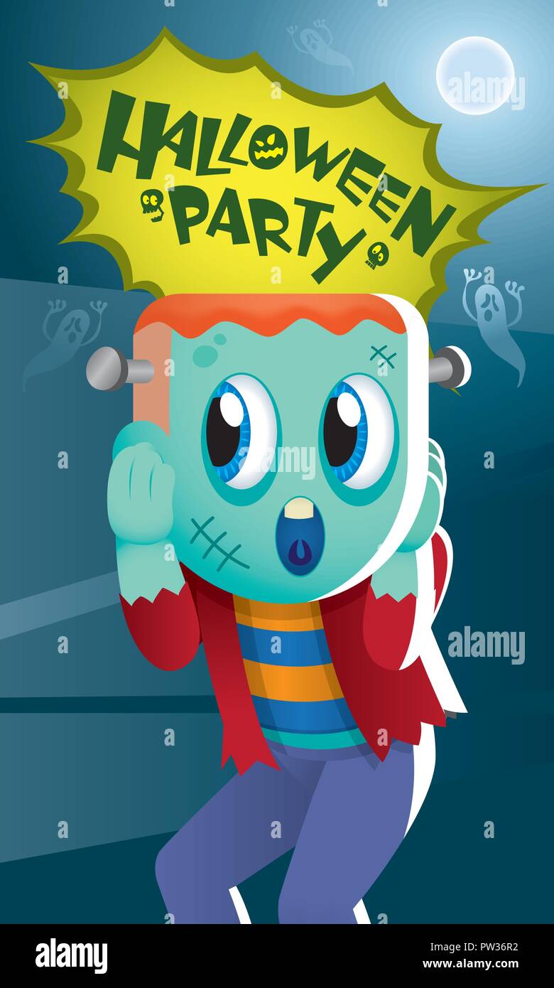 Spooky background Stock Vector Images - Alamy