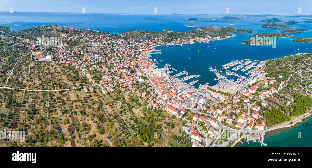 Town of Murter, island Murter, Croatia Stock Photo - Alamy