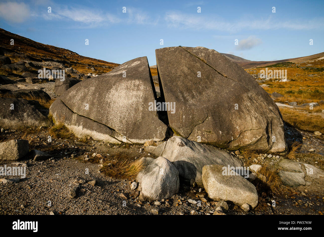 Ice boulder crack hi-res stock photography and images - Alamy