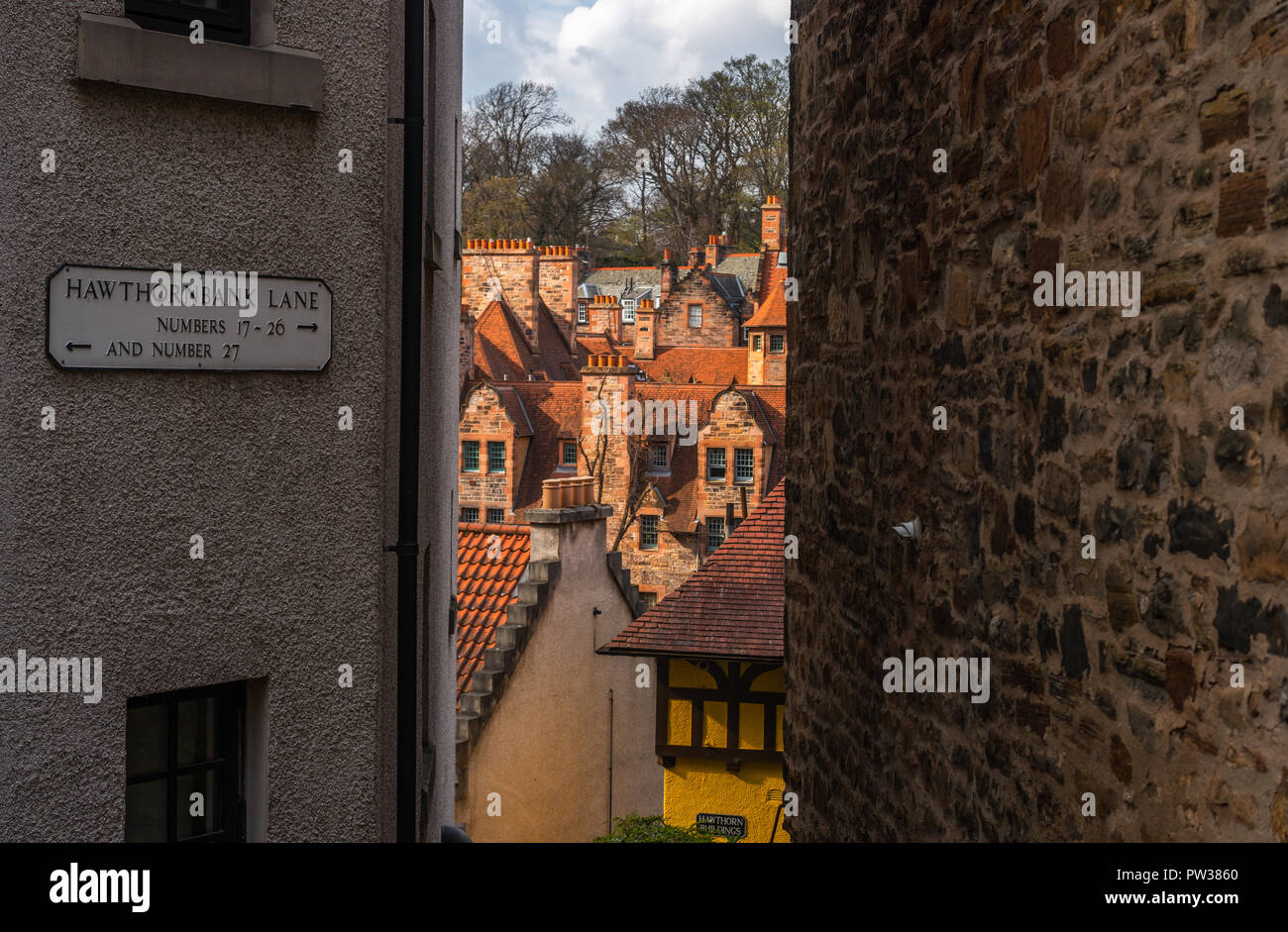 Dean Village, Edinburgh, Scotland, United Kingdom Stock Photo - Alamy