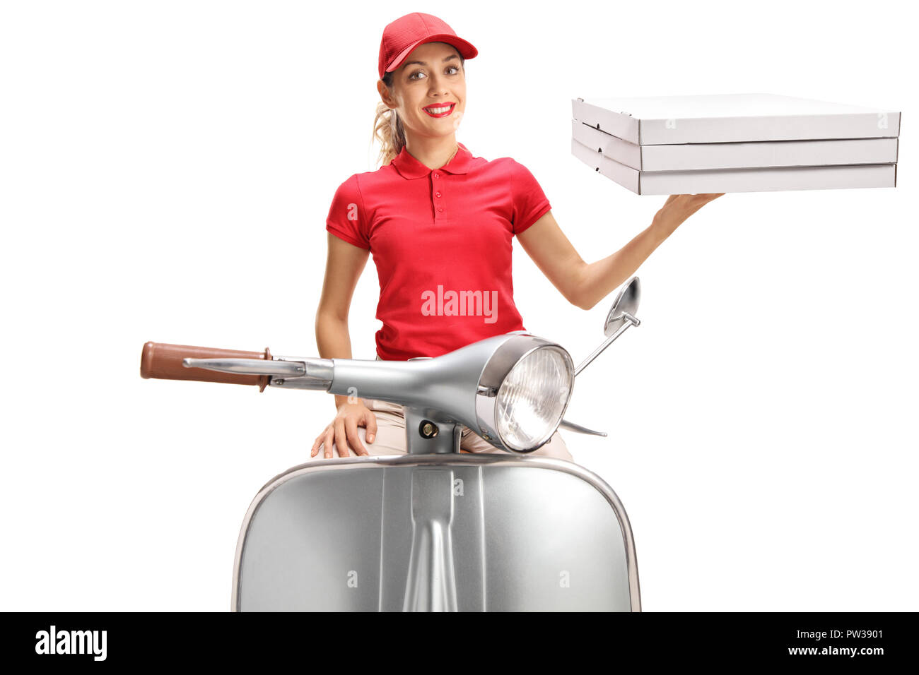 Pizza Delivery Woman Hot