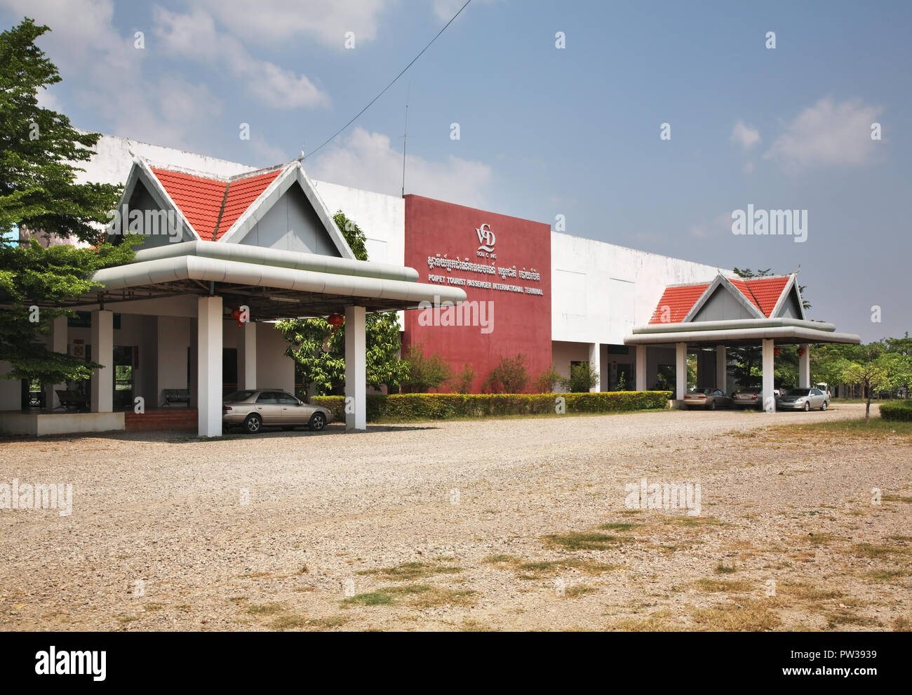 International bus terminal in Poipet. Cambodia Stock Photo - Alamy