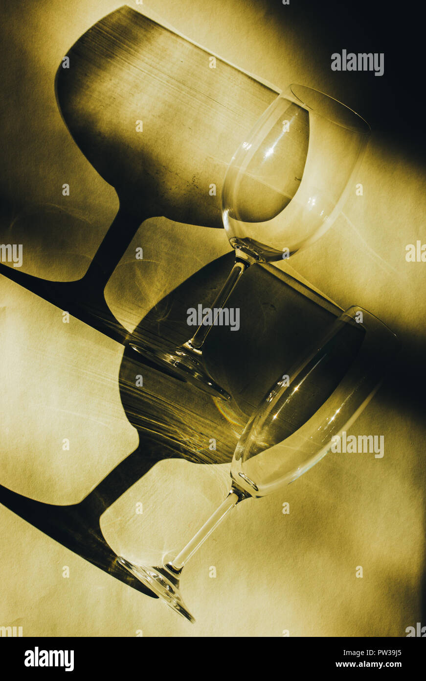 Light refraction through glass water hi-res stock photography and ...