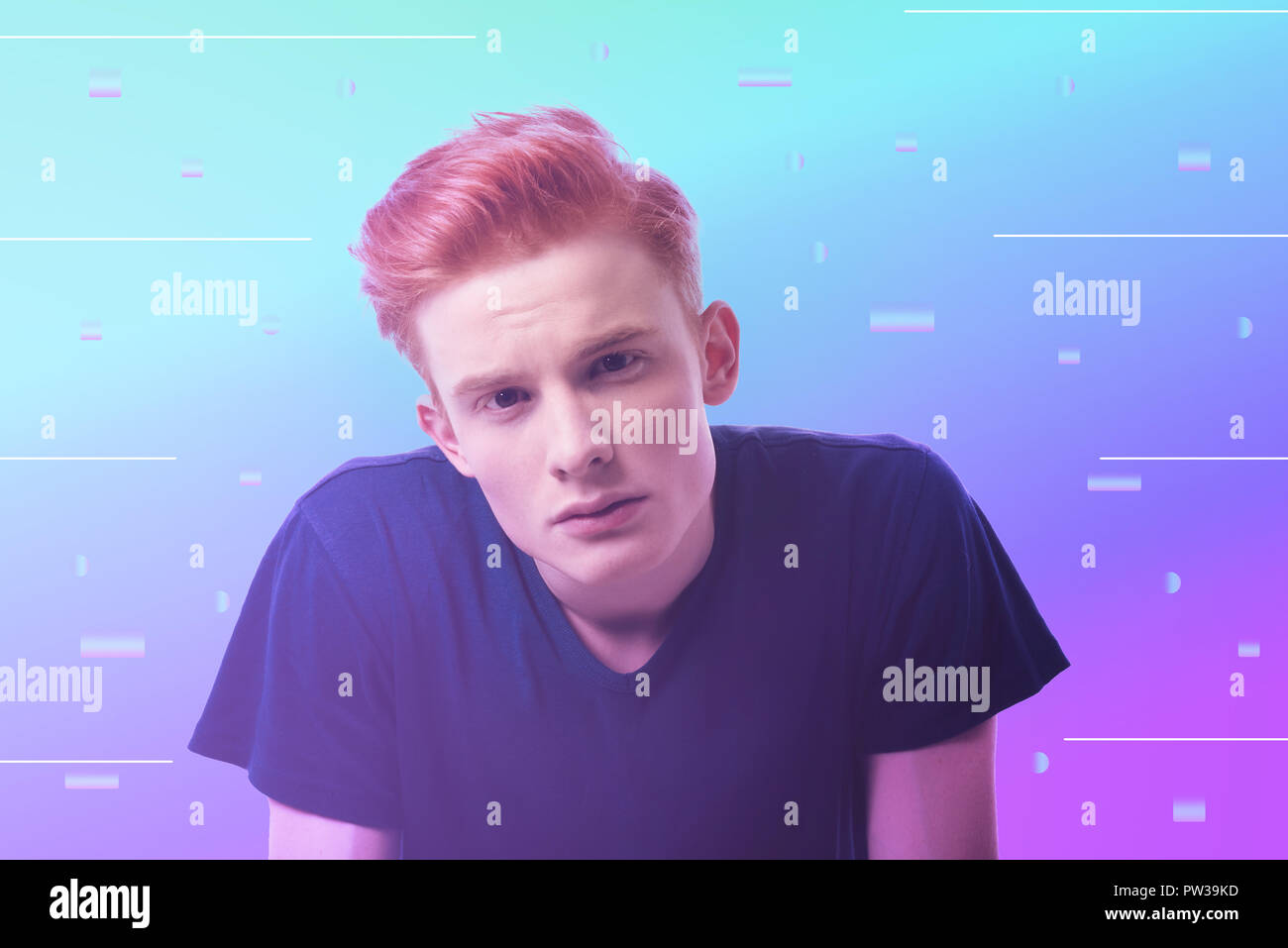 Determined expressions hi-res stock photography and images - Alamy