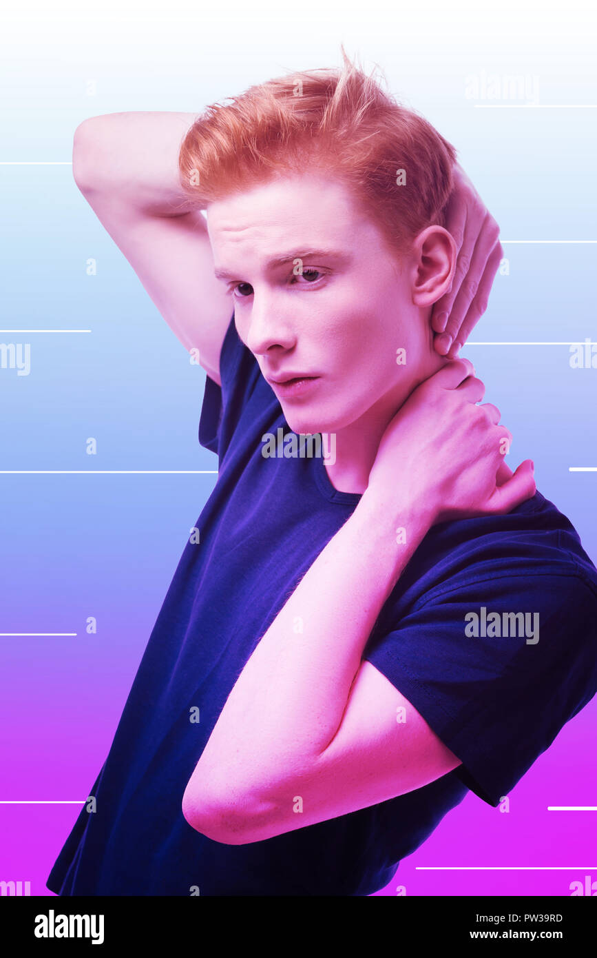 Ginger illustration hi-res stock photography and images - Alamy