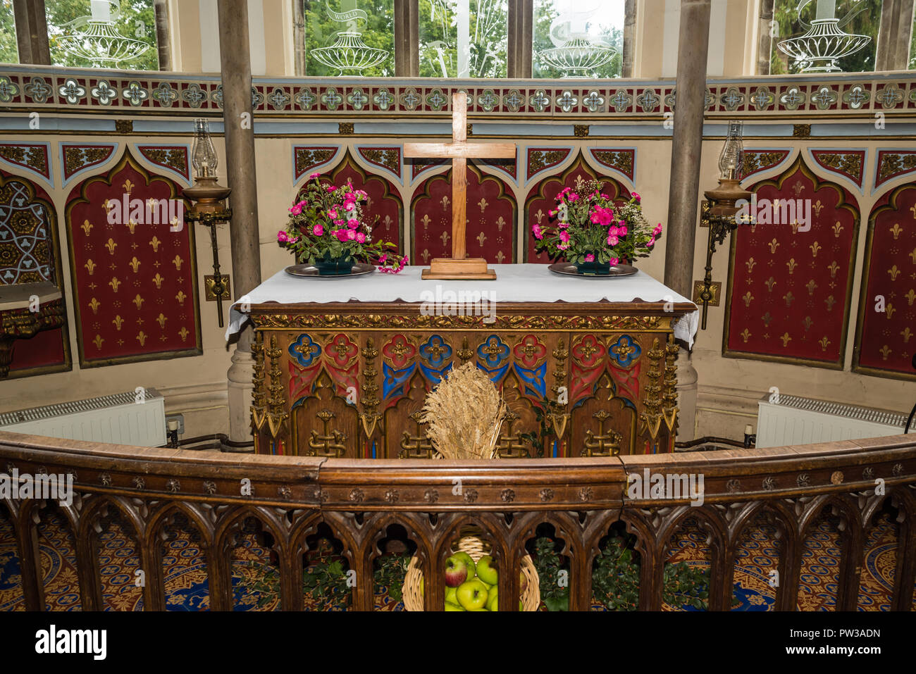 St. Nicholas. The Parish Church of Moreton, Dorset Stock Photo - Alamy