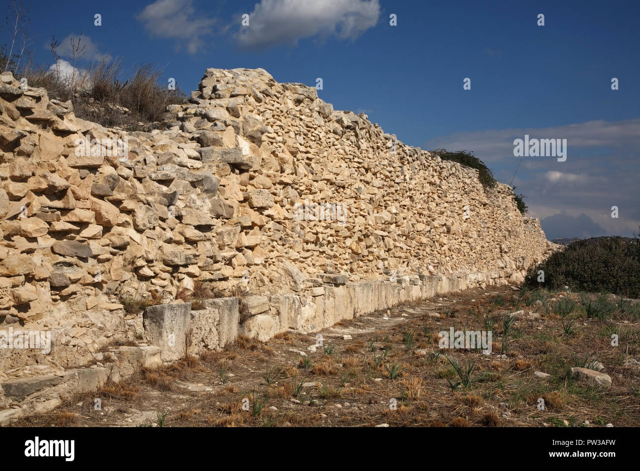 Ruins of ancient Amathus in Limassol. Cyprus Stock Photo - Alamy