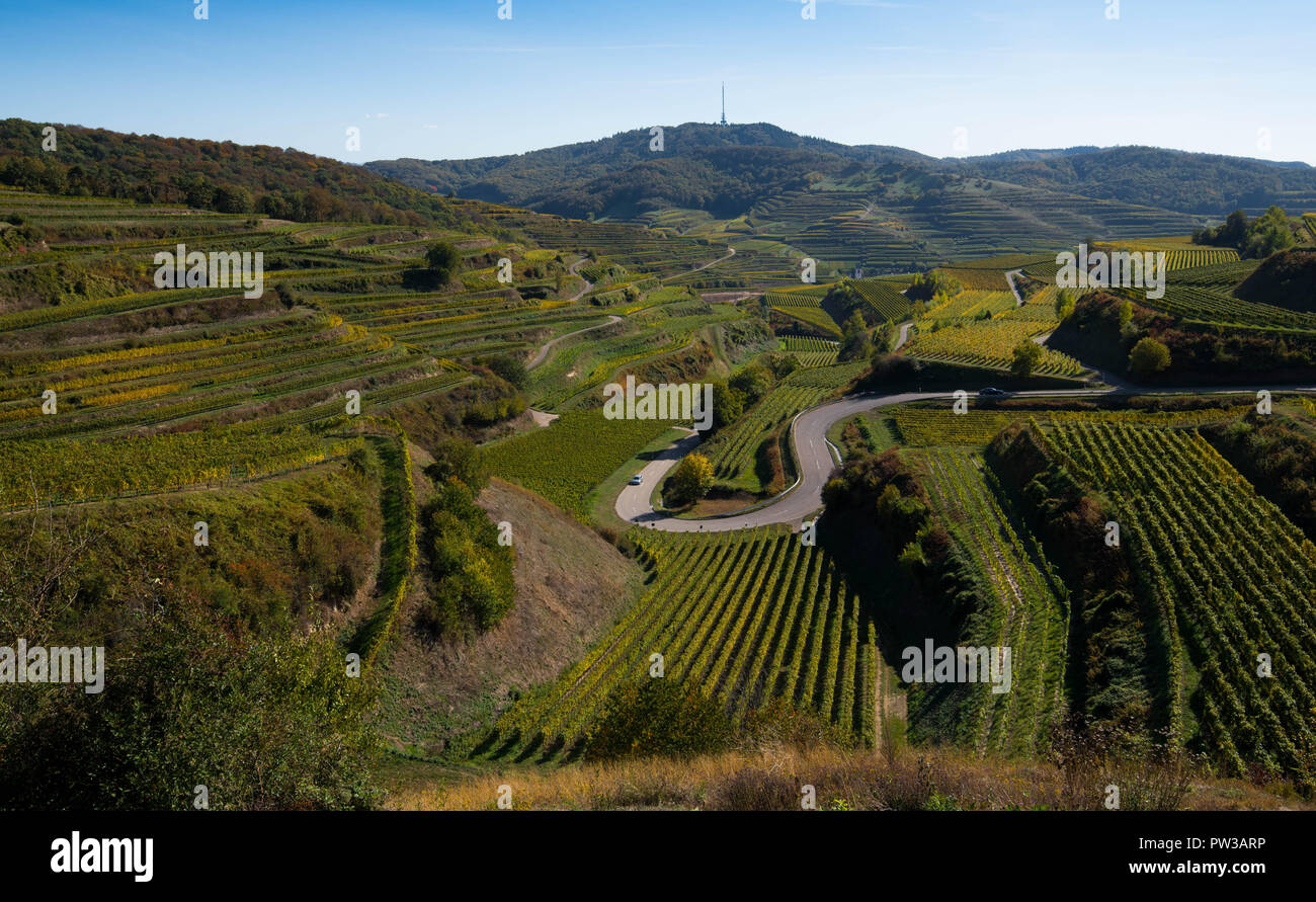 The Kaiserstuhl area near Oberbergen in Germany Stock Photo - Alamy