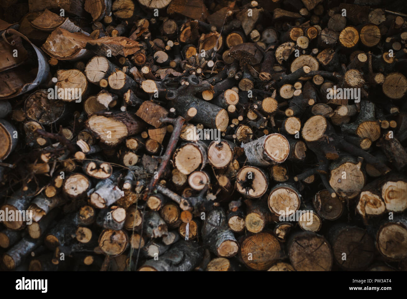stack of timber Stock Photo - Alamy