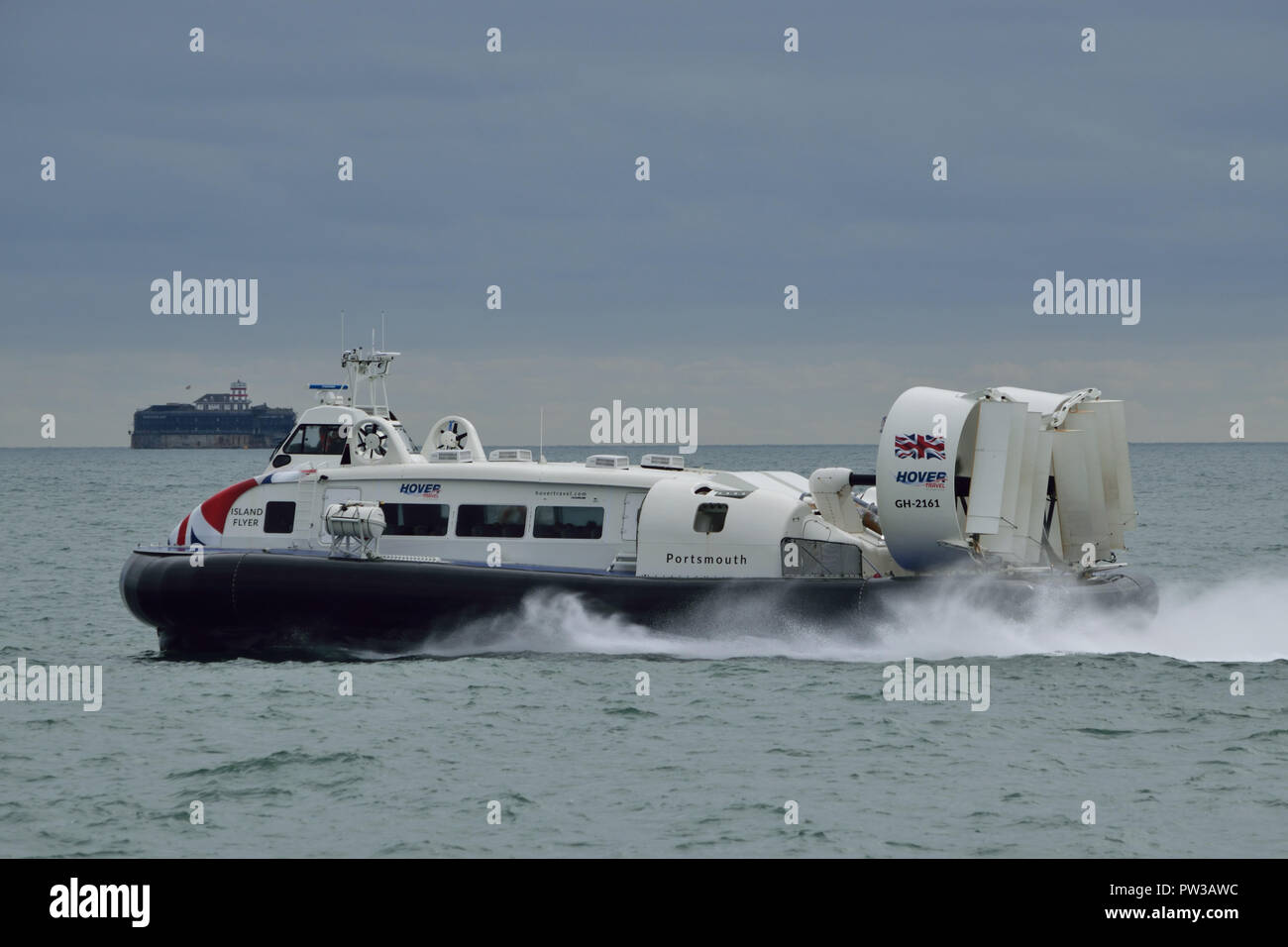 Hovertravel hovercraft ferry hi-res stock photography and images - Alamy