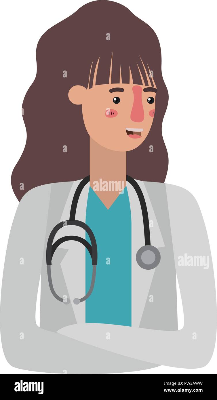 Young professional woman glasses Stock Vector Images - Alamy