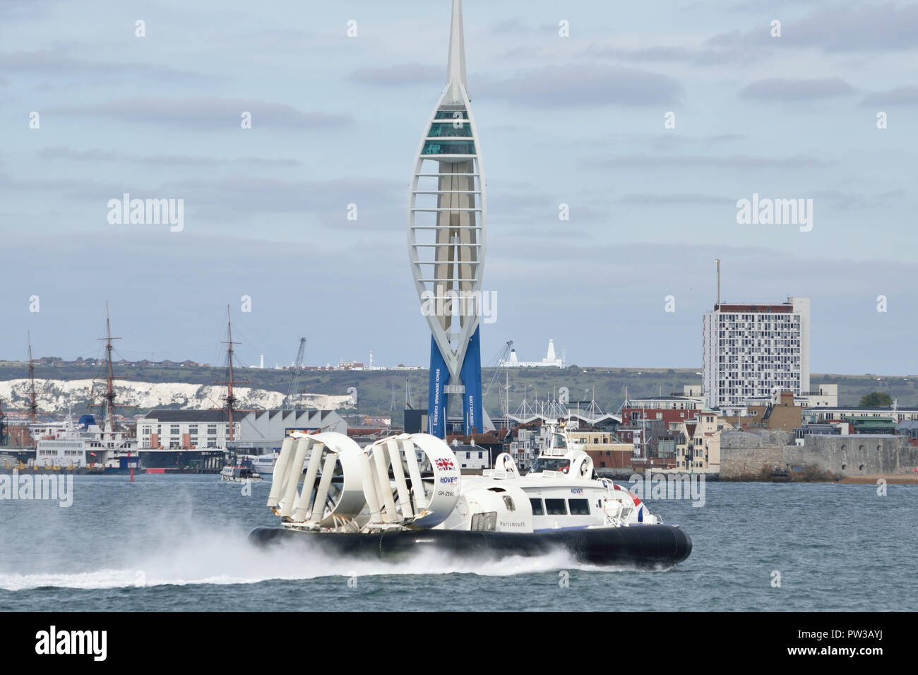 Griffon hoverwork hovercraft hi-res stock photography and images - Alamy