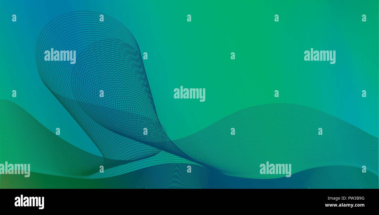 Digital illustration of aurora borealis hi-res stock photography and ...