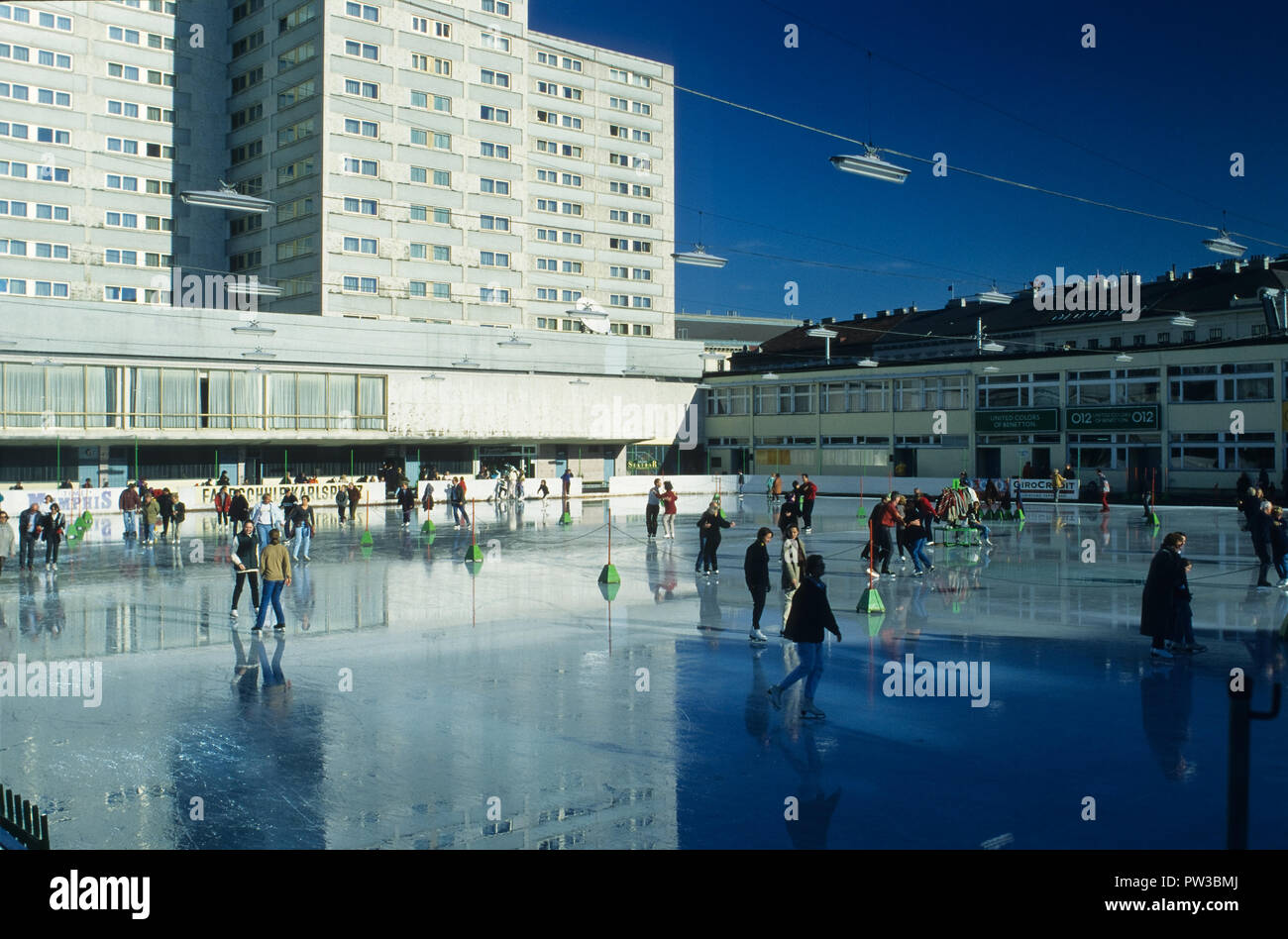 Wien, Eislaufverein am Heumarkt Stock Photo - Alamy