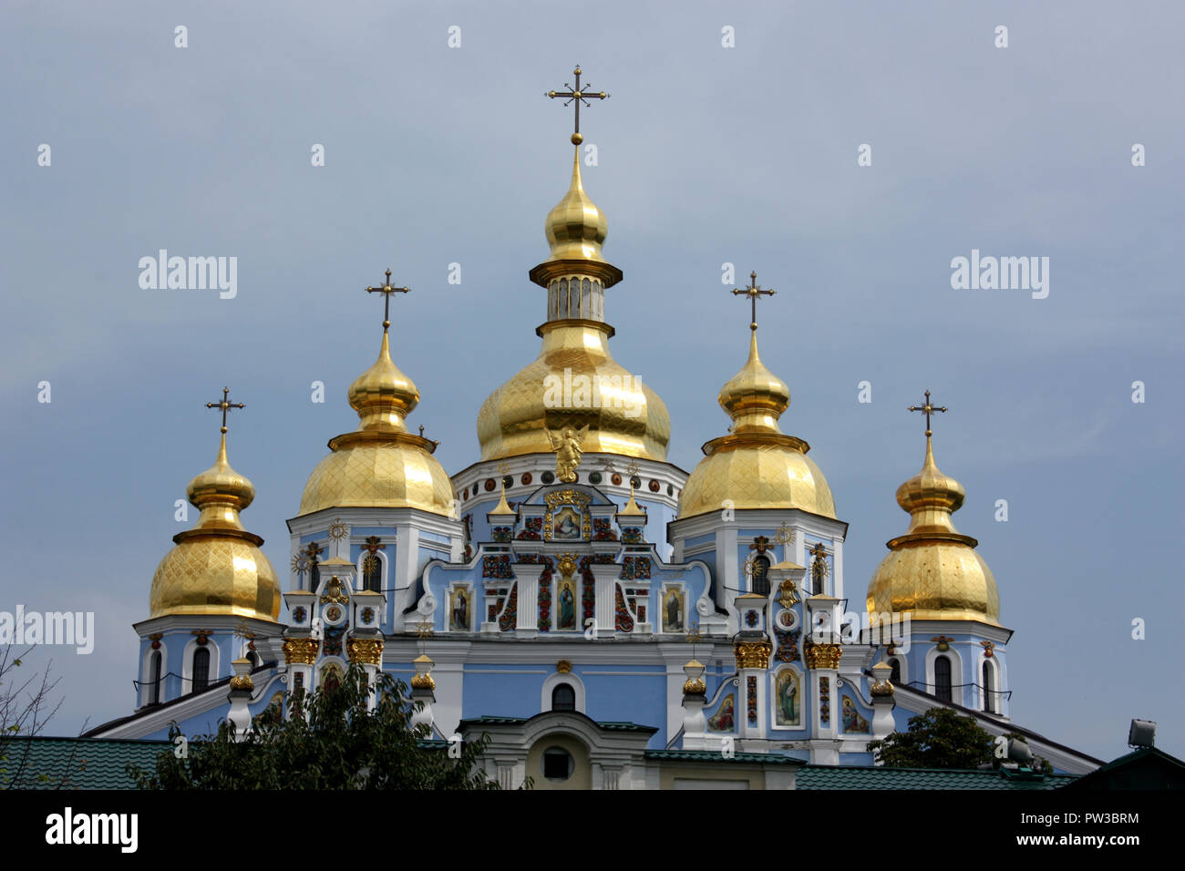 St Michaels Gold-domed Monastery in Kiev, Ukraine Stock Photo - Alamy