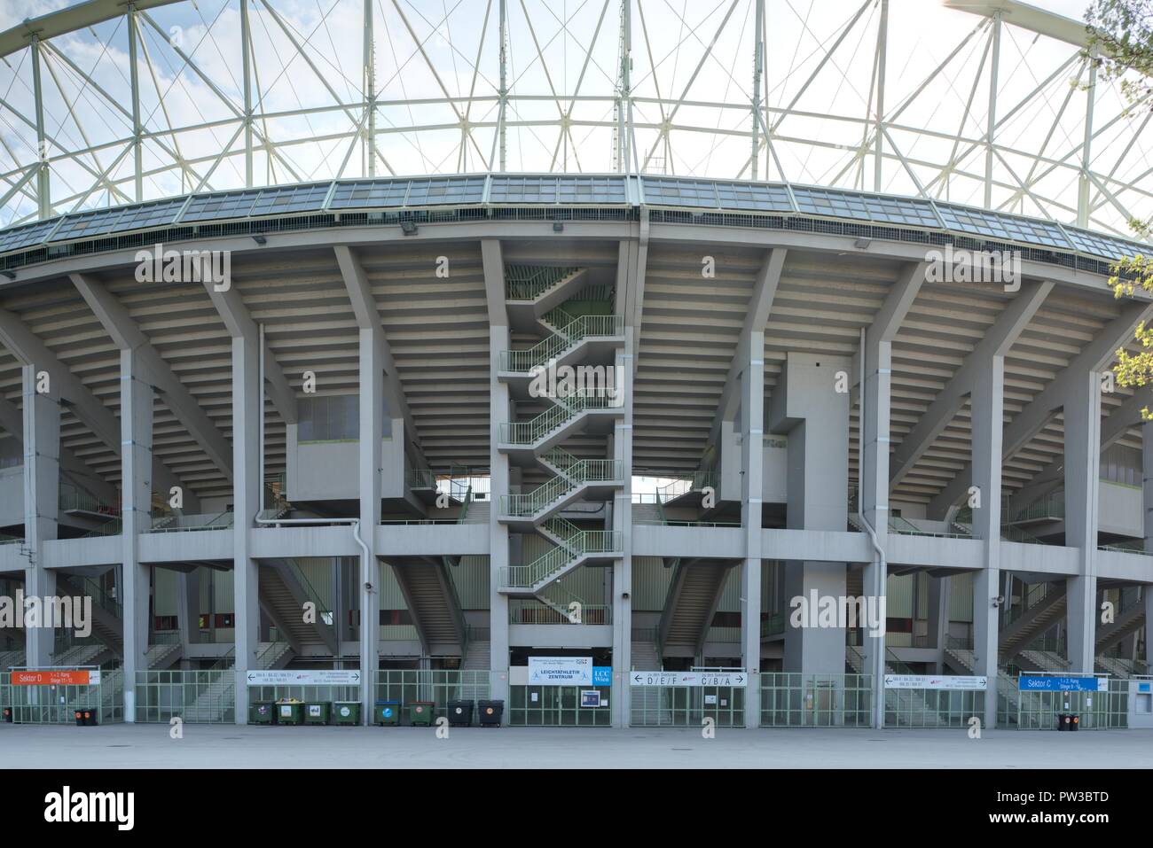 Wien, Praterstadion, Ernst-Happel-Stadion Stock Photo - Alamy