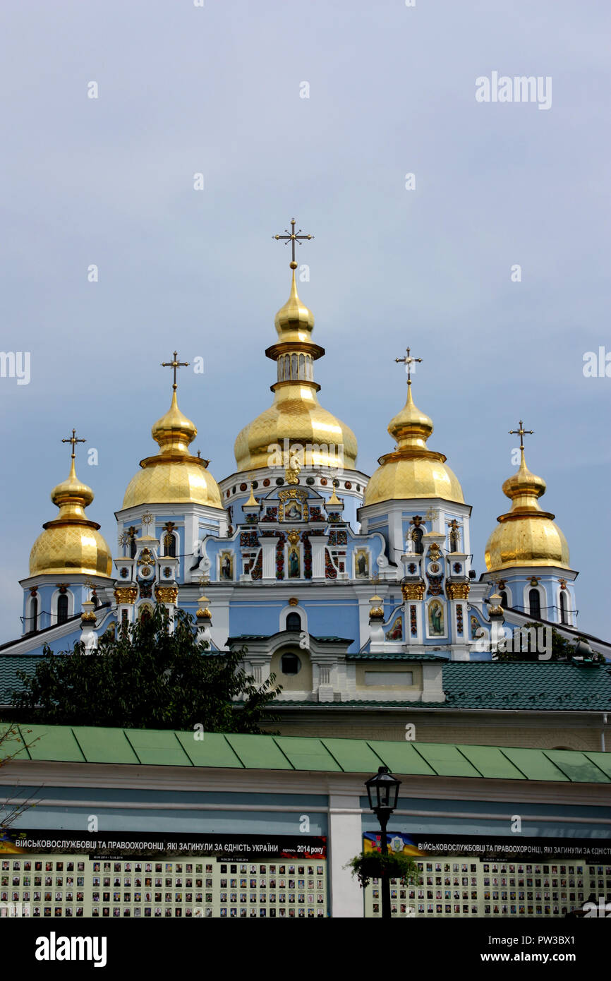 St Michaels Gold-domed Monastery in Kiev, Ukraine Stock Photo - Alamy