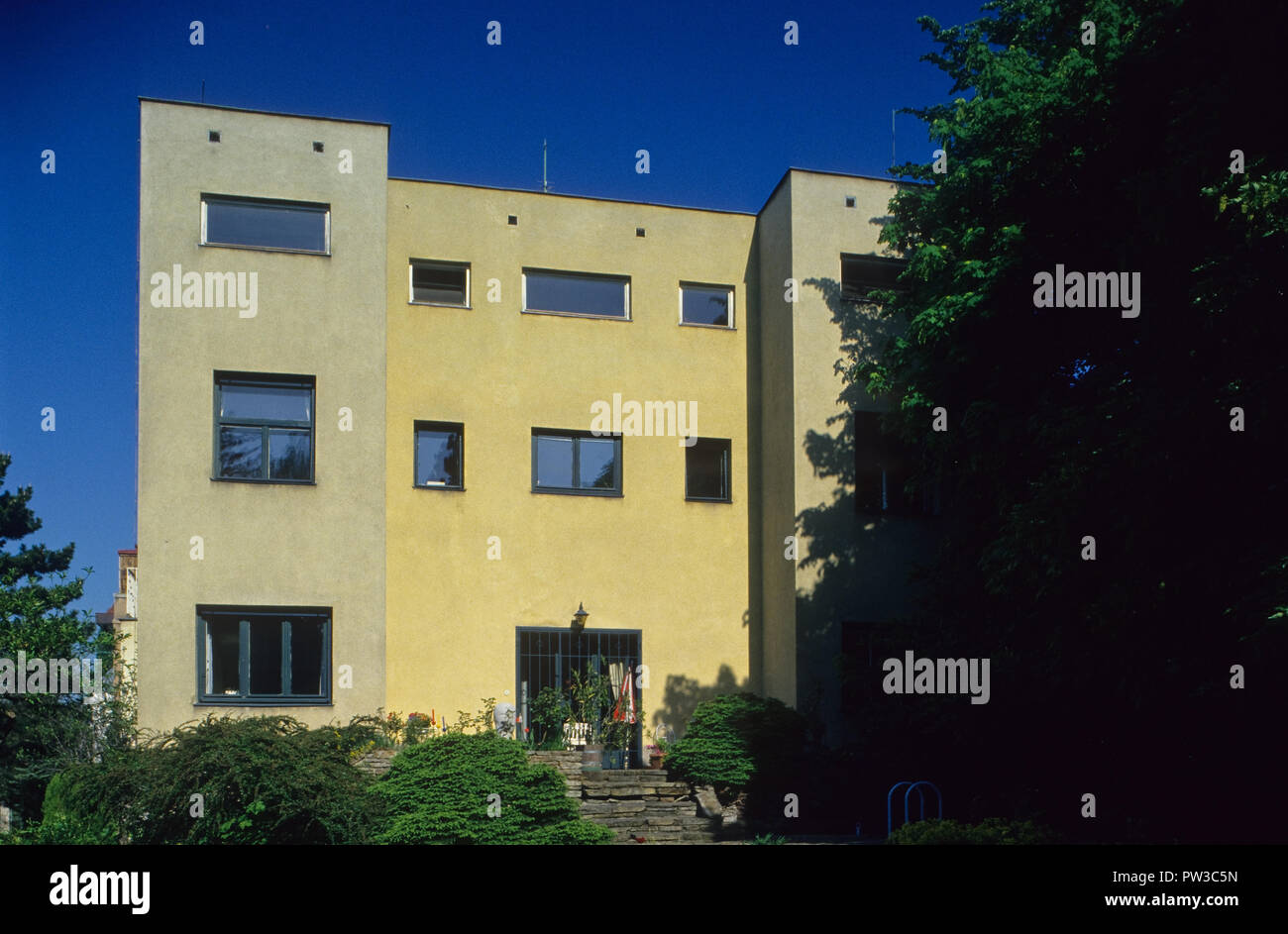 Wien, Haus Steiner von Adolf Loos, 1910, Aufnahme vor der ...